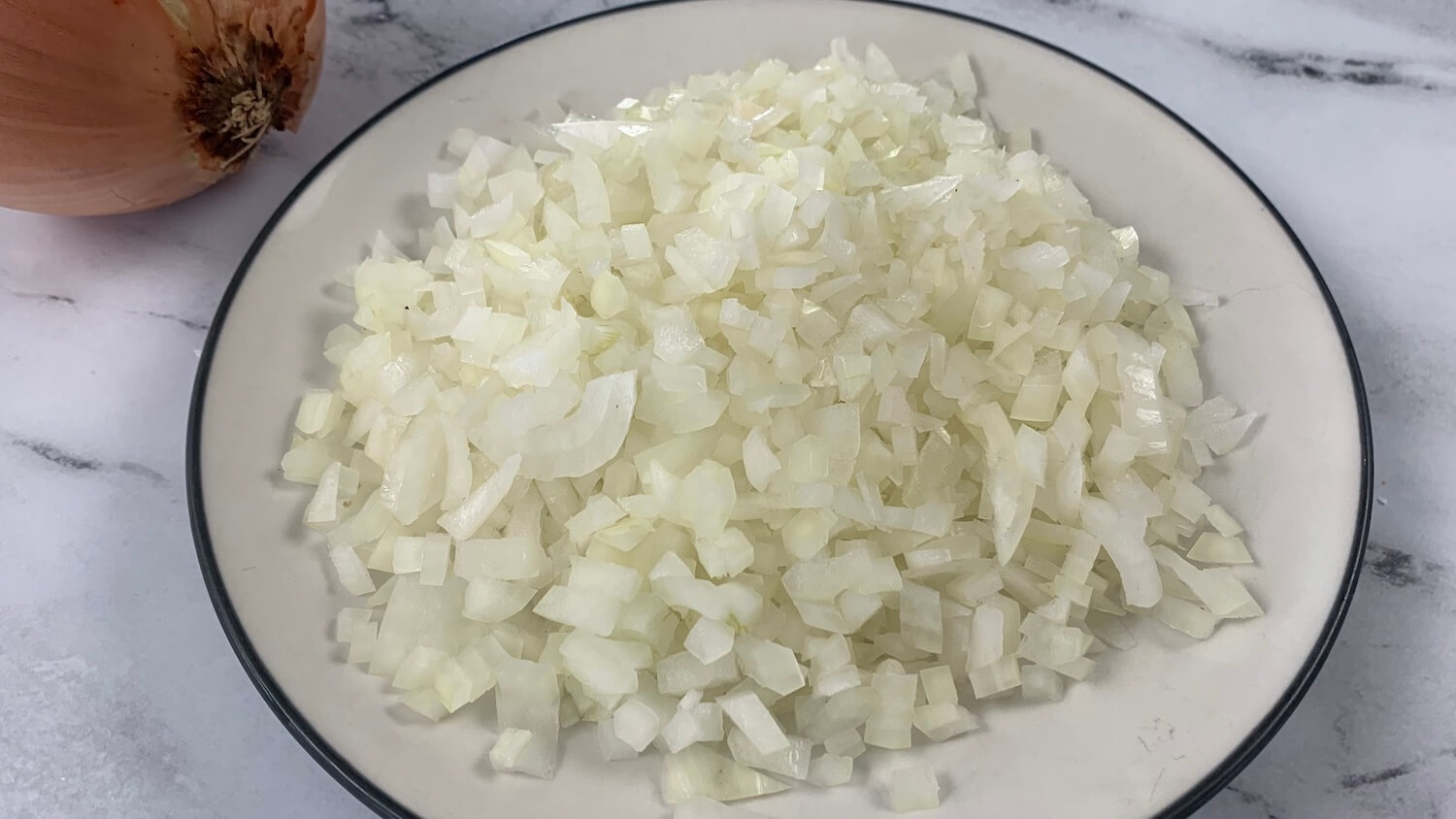Onion Diced 180g - Direct From The Farm To You
